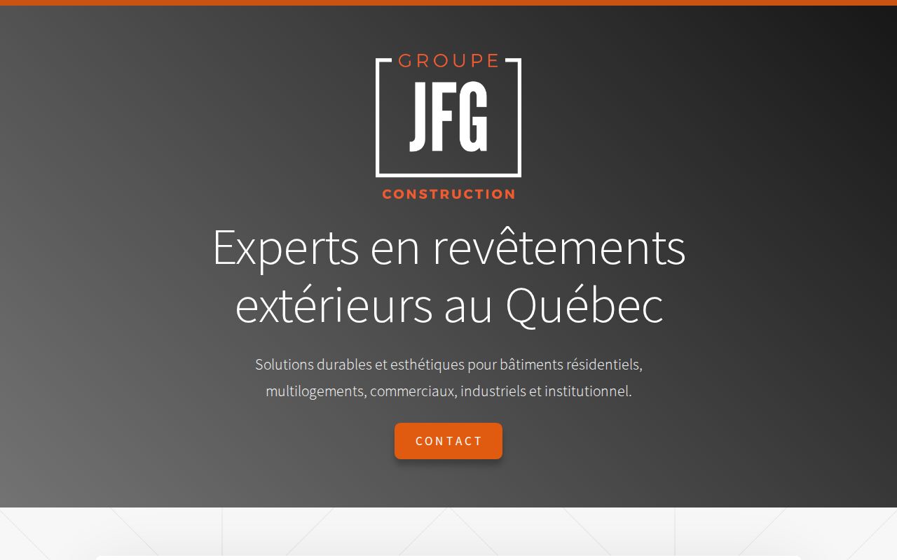 Groupe JFG - Experts en revêtements extérieurs au Québec